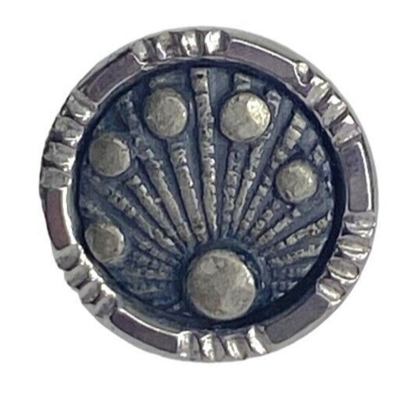 Other | Vintage Geometric Metal Pewter Planets Celestial Universe Shank ...